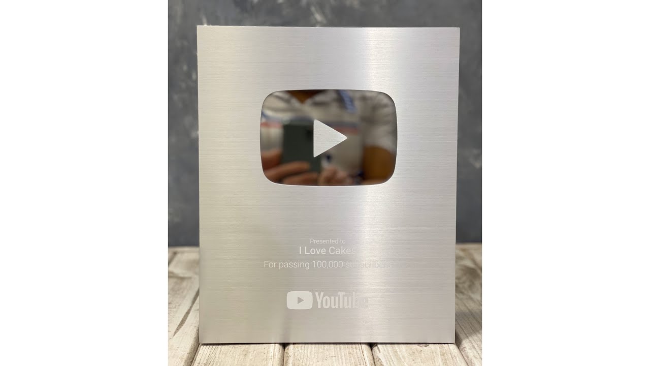 Youtube Silver Play Button Unboxing Youtube