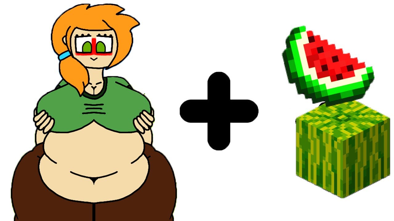 Minecraft Fat Alex Watermelon Minecraft Minecraft Fat