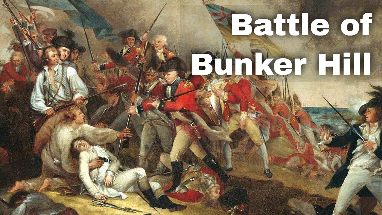 17th June 1775 Battle Of Bunker Hill Fought In The Early Stages Of The