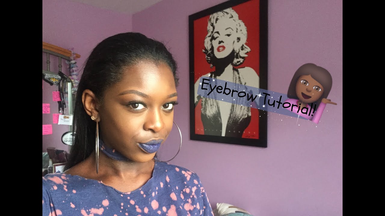 Easy Eyebrow Tutorial Youtube