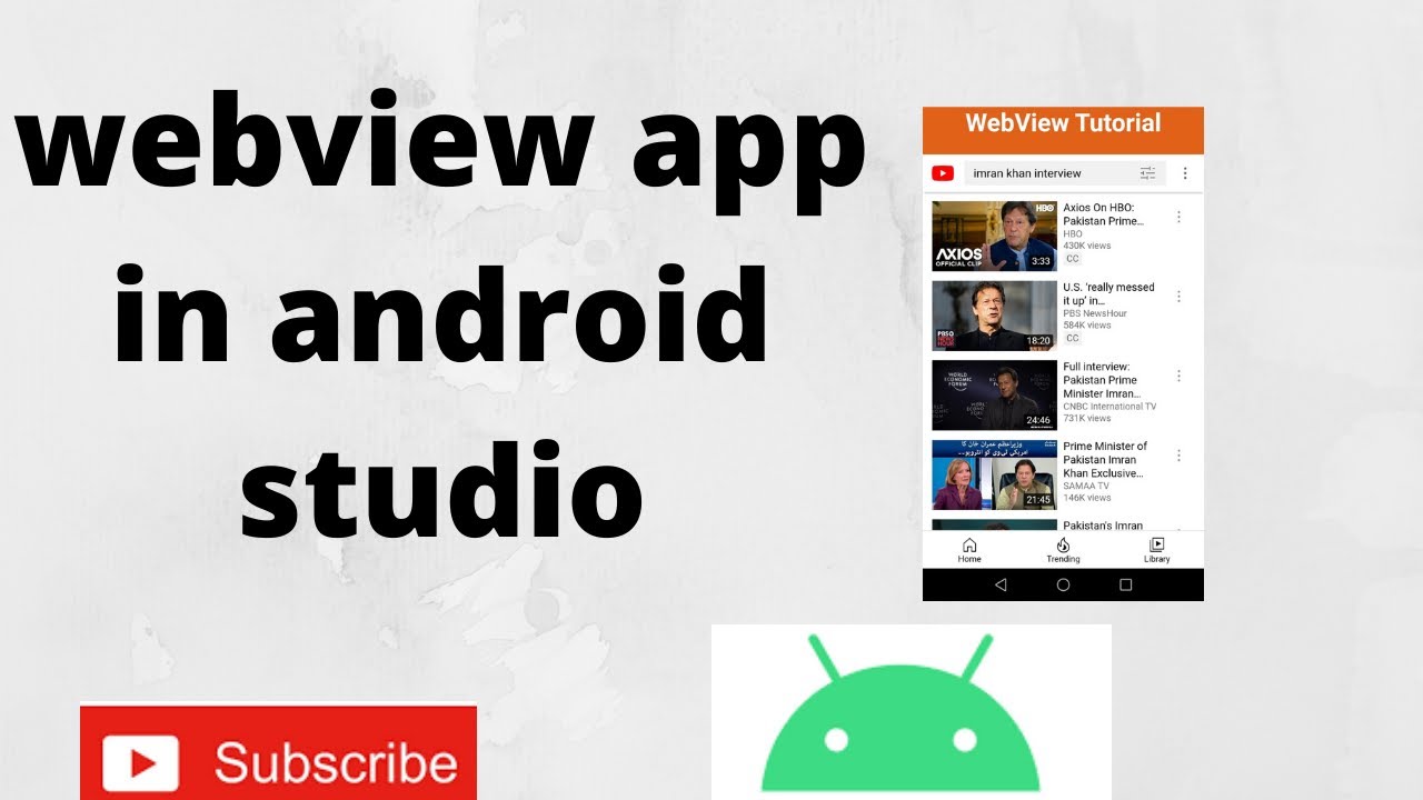 Webview App In Android Studio Complete Webview Tutorial For Android