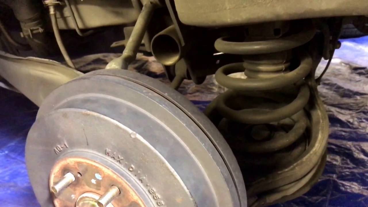 2001 Honda Odyssey Rear Brake Replacement Honda Ody