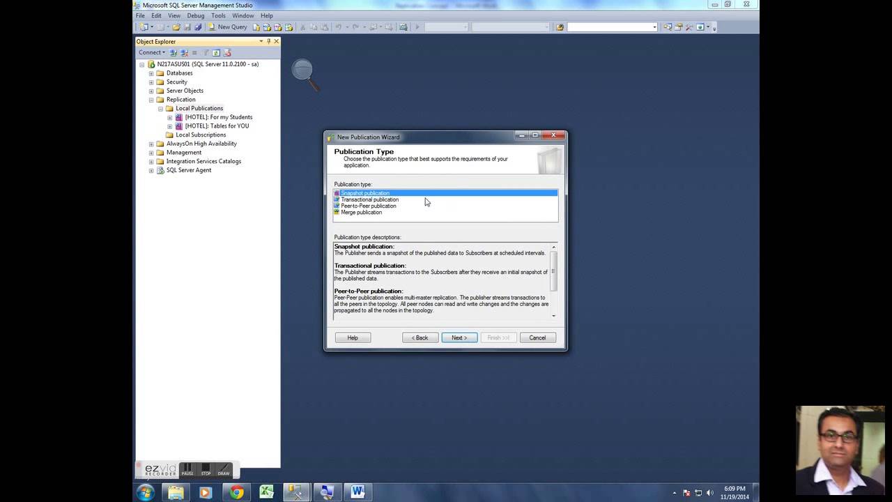 Sql Server 2012 Replication Youtube