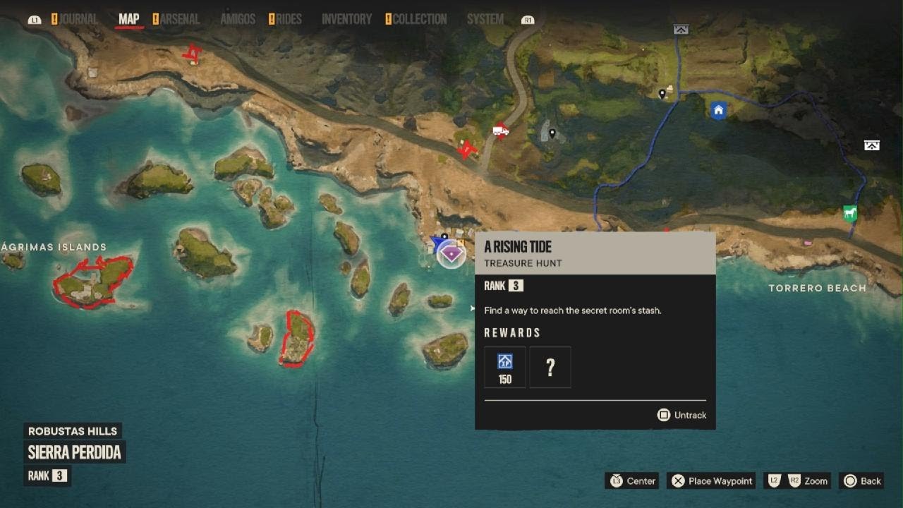 A Rising Tide Treasure Hunt Guide Far Cry 6 Youtube