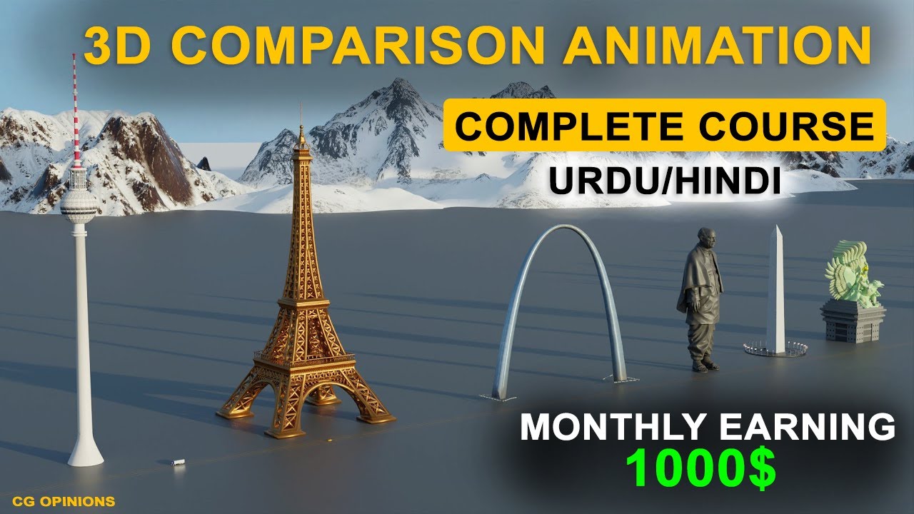 How To Create 3d Comparison Videos Youtube