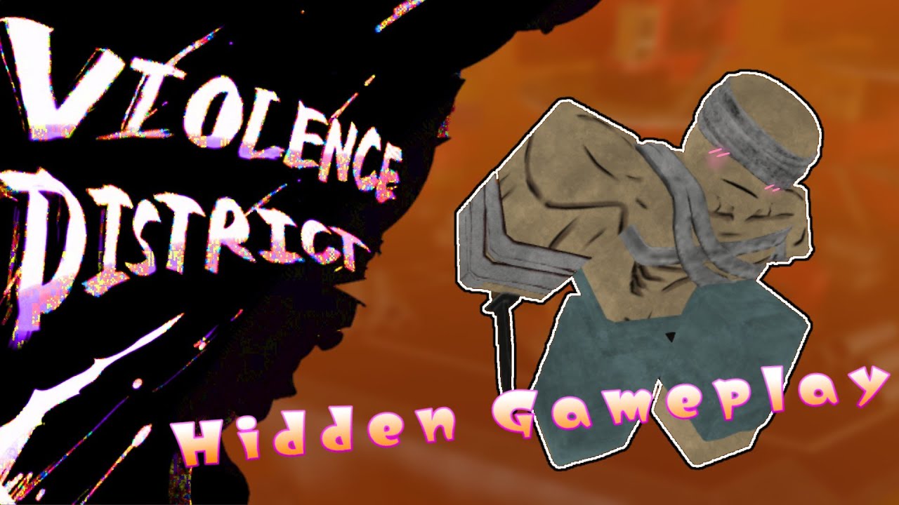 Hidden Gameplay Violence District Roblox 1 Youtube
