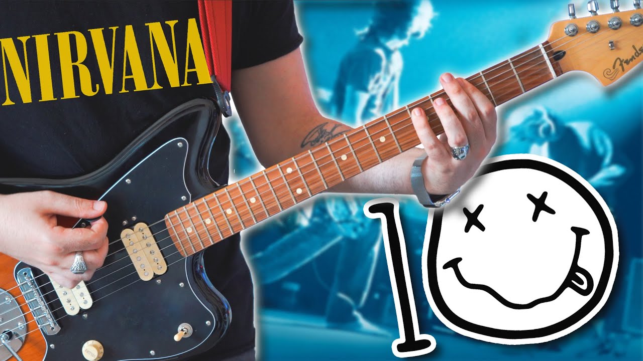 Top 10 Riffs Nirvana Youtube