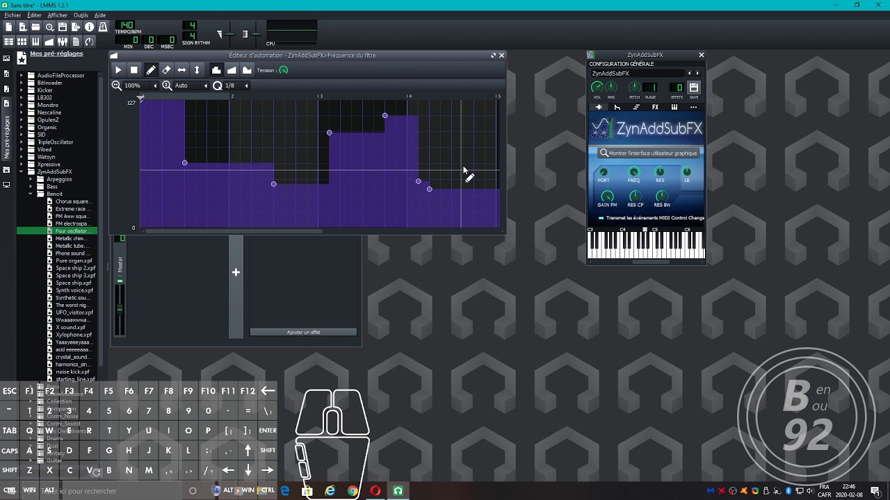 Lmms Tutorial Using Keyboard Billoty