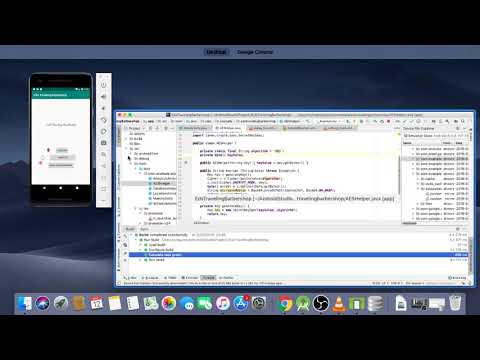 Aes Encryption Example Android App Youtube
