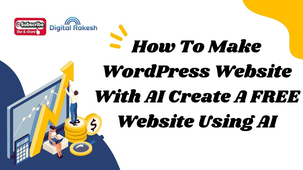 How To Make Wordpress Website With Ai Create A Free Website Using Ai
