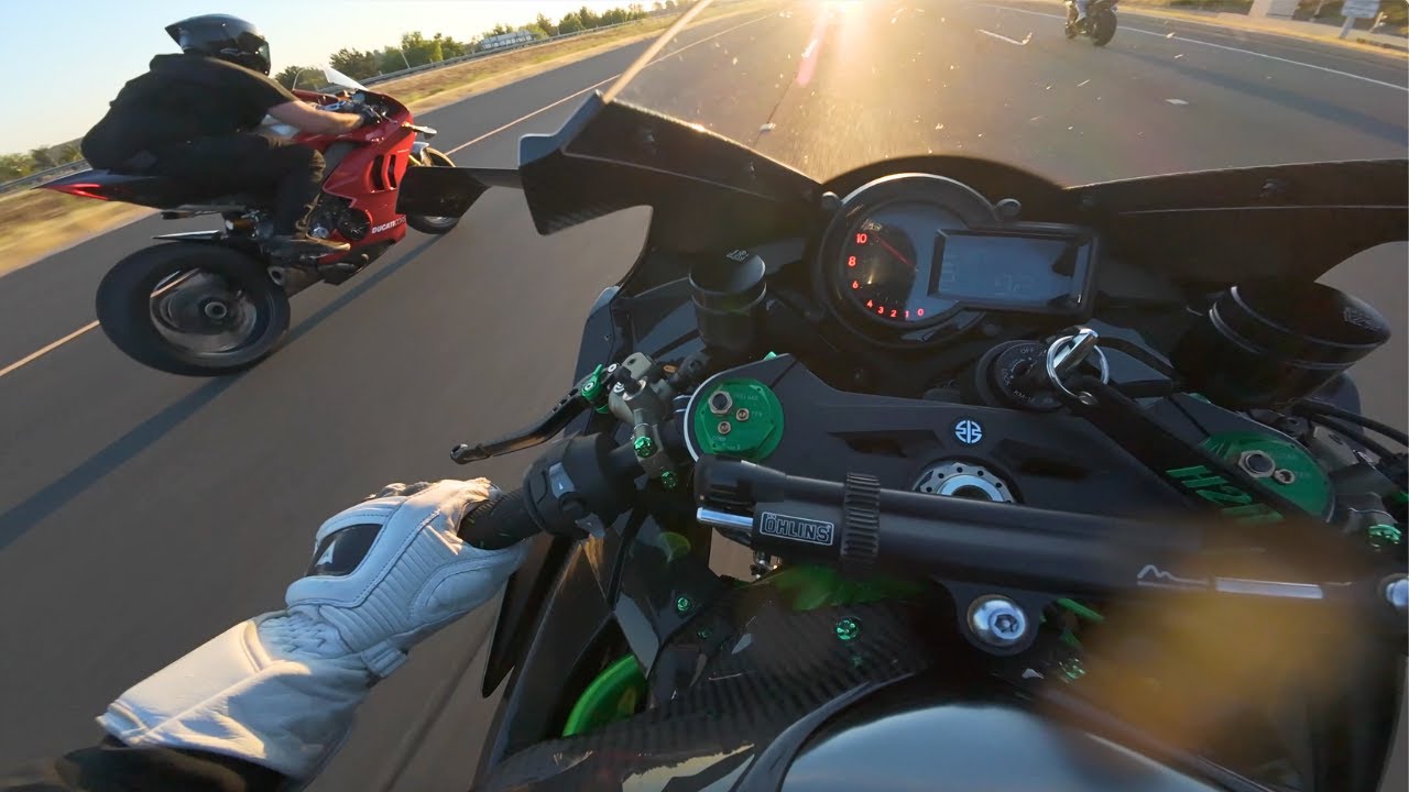 Ninja H2r Top Speed Test Youtube