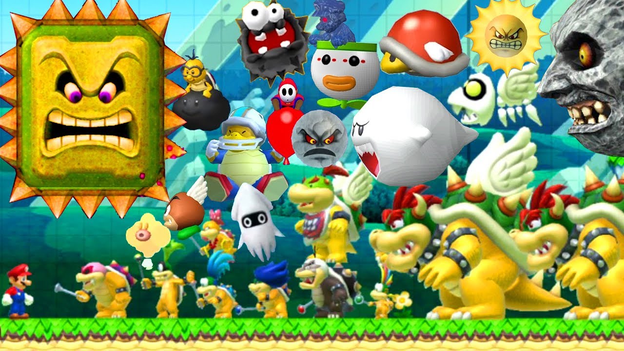 Can Mario Beat All Enemies In Super Mario Maker 2 Very Hard Youtube