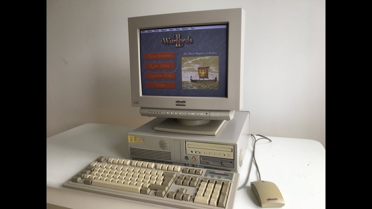 Olivetti Tinsl Ii M4 90 S Intel Pentium Retro Computer Review Youtube