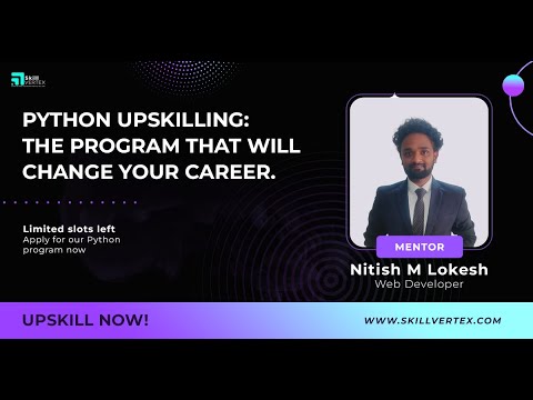 Python Upskilling Program Trailer Youtube