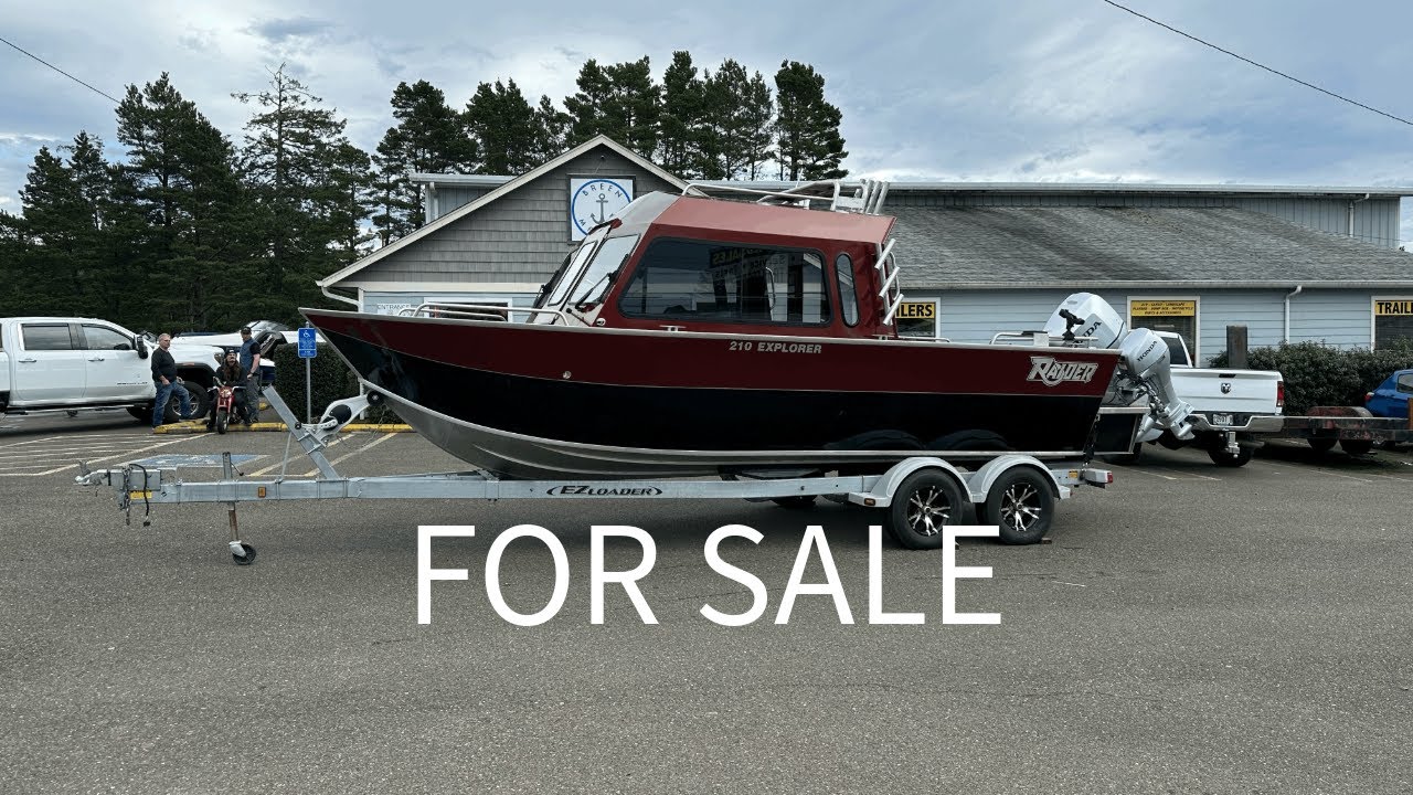 Sold 2021 Raider 210 Explorer With Honda 150 And 8hp Youtube