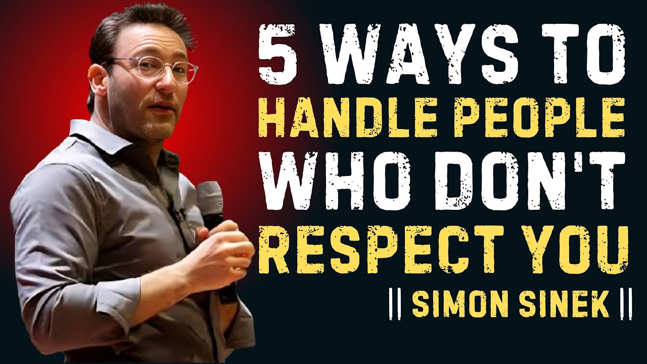 5 Ways To Handle People Who Don T Respect You Motivational Speech By