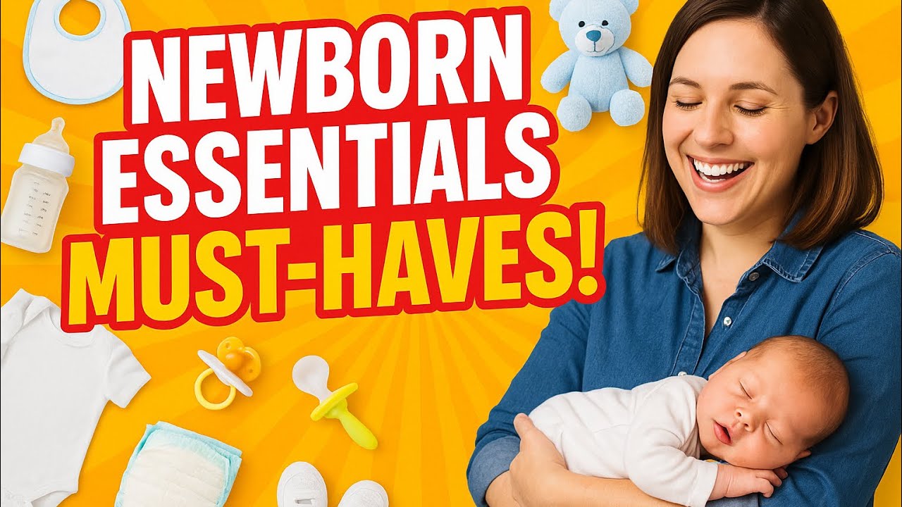 Newborn Essentials Must Haves For New Parents Youtube
