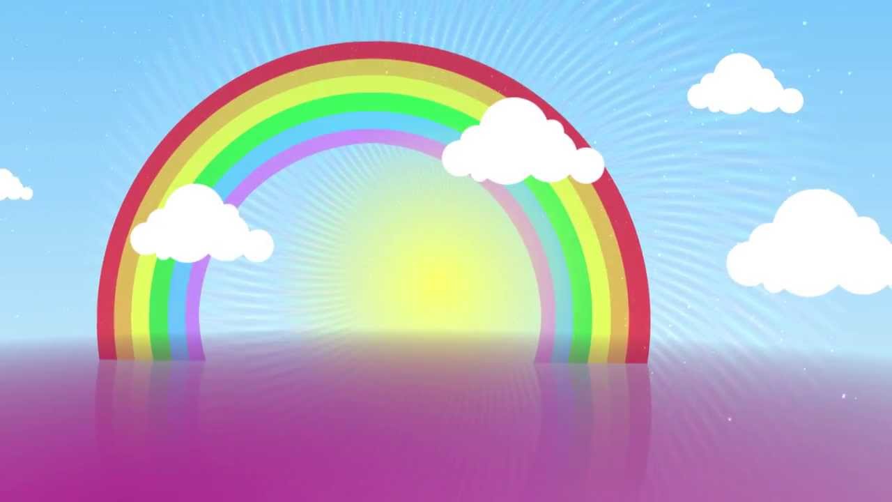 Shiny Day Rainbow Free Animation Background Aa Vfx Youtube