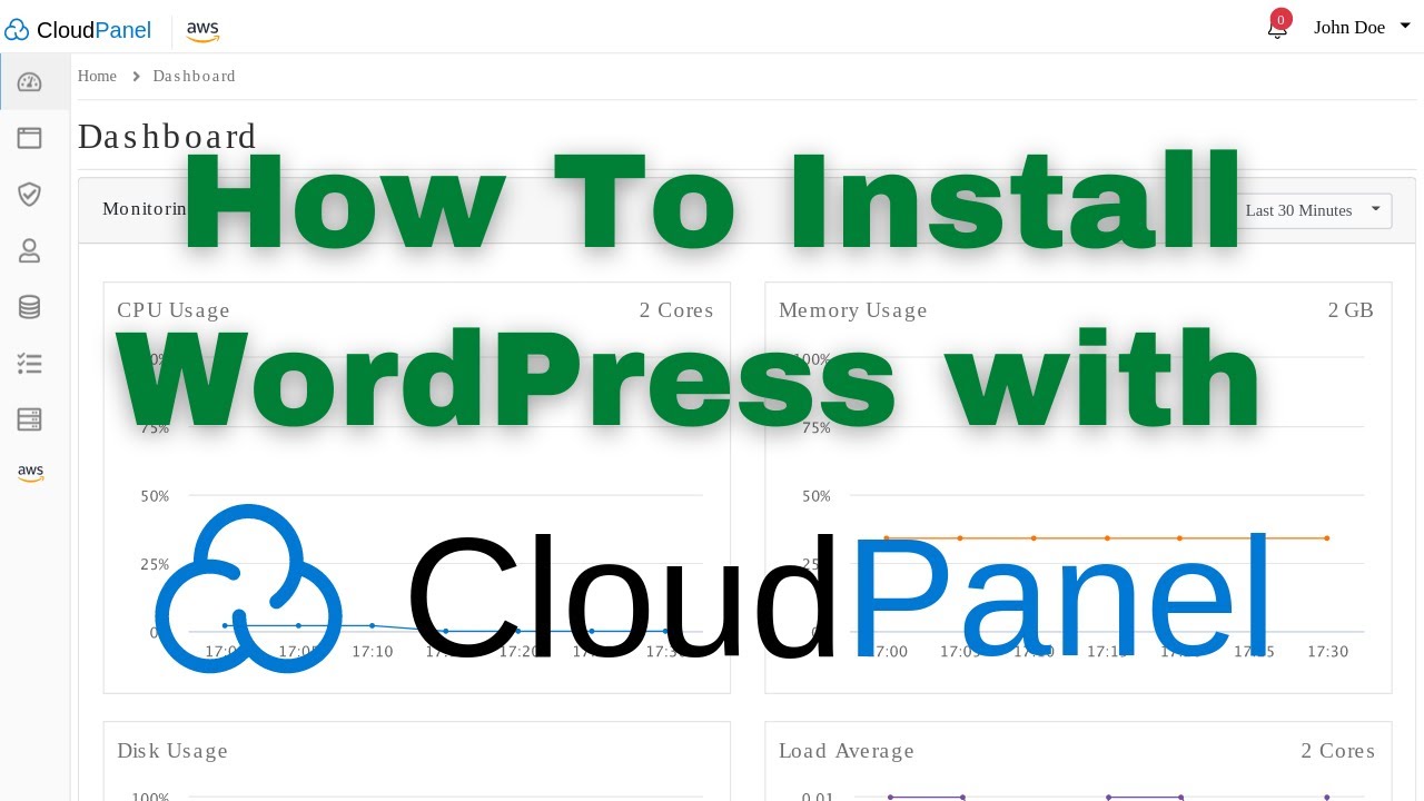 How To Install Wordpress With Cloudpanel Youtube