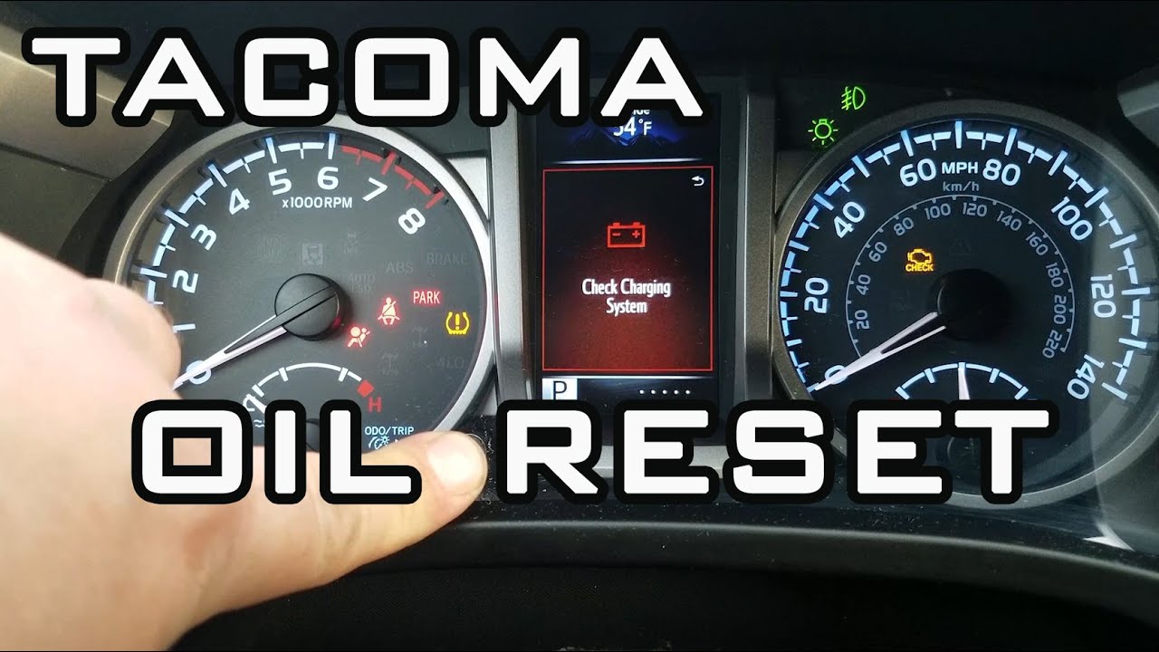 Toyota Maintenance Required Light