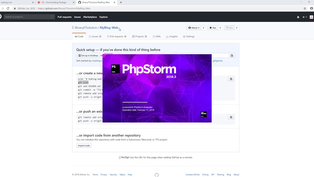 Android With Php Mysql Configure Github For Php Project Youtube
