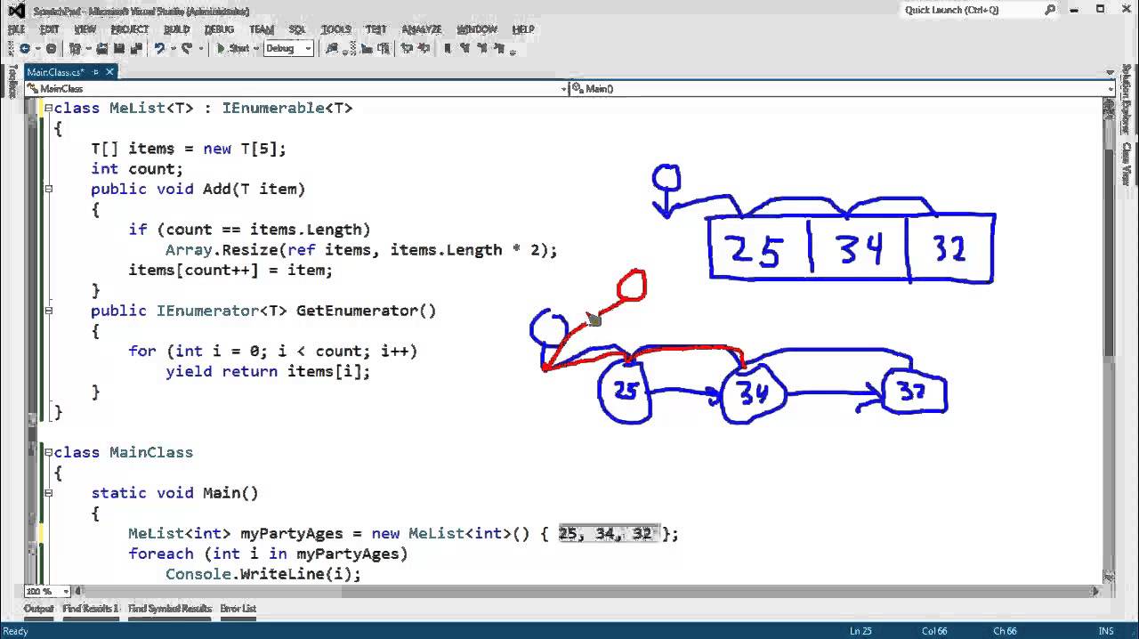 C Ienumerable Vs Ienumerator Youtube