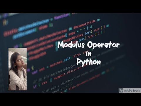 Modulus Operator In Python With Negative Numbers Youtube