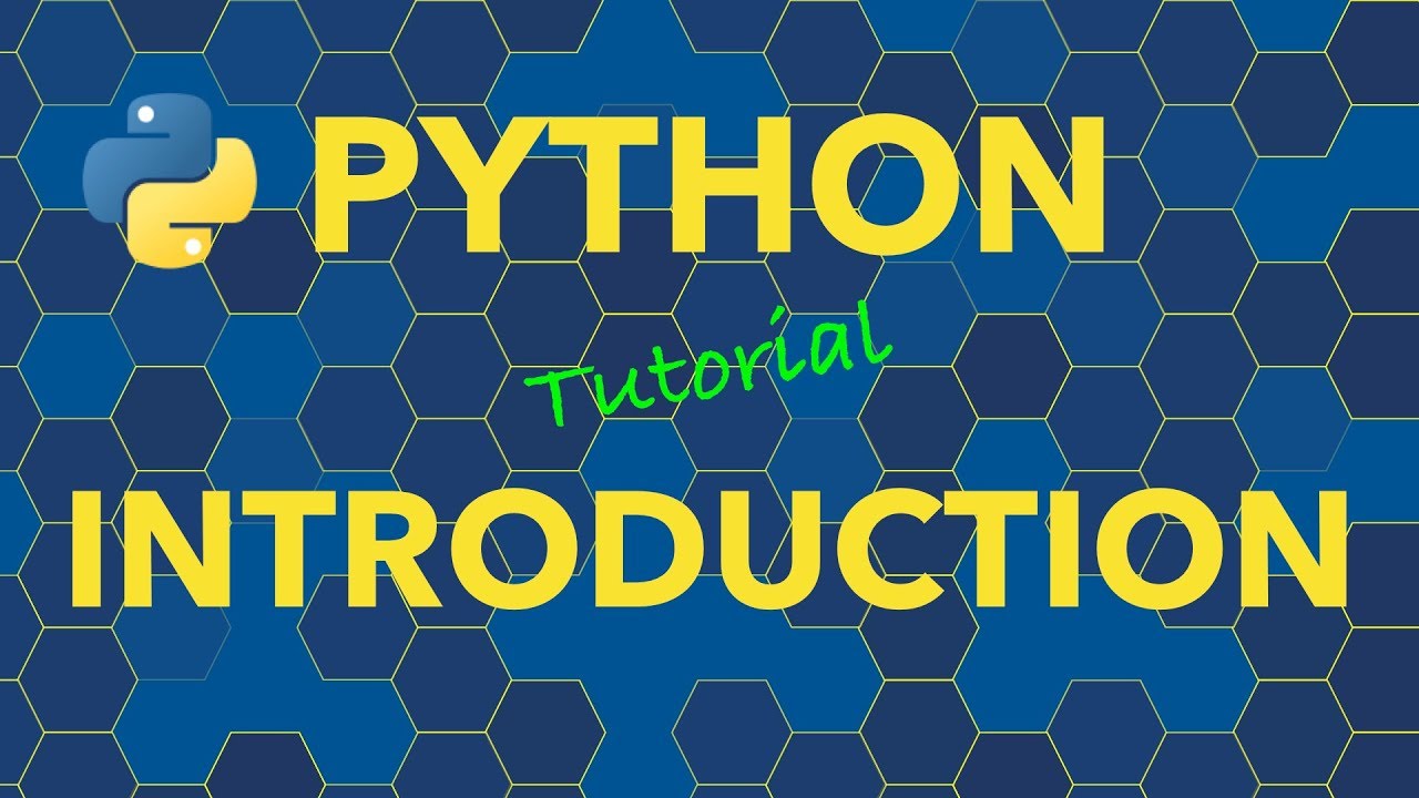 Python Introduction Youtube