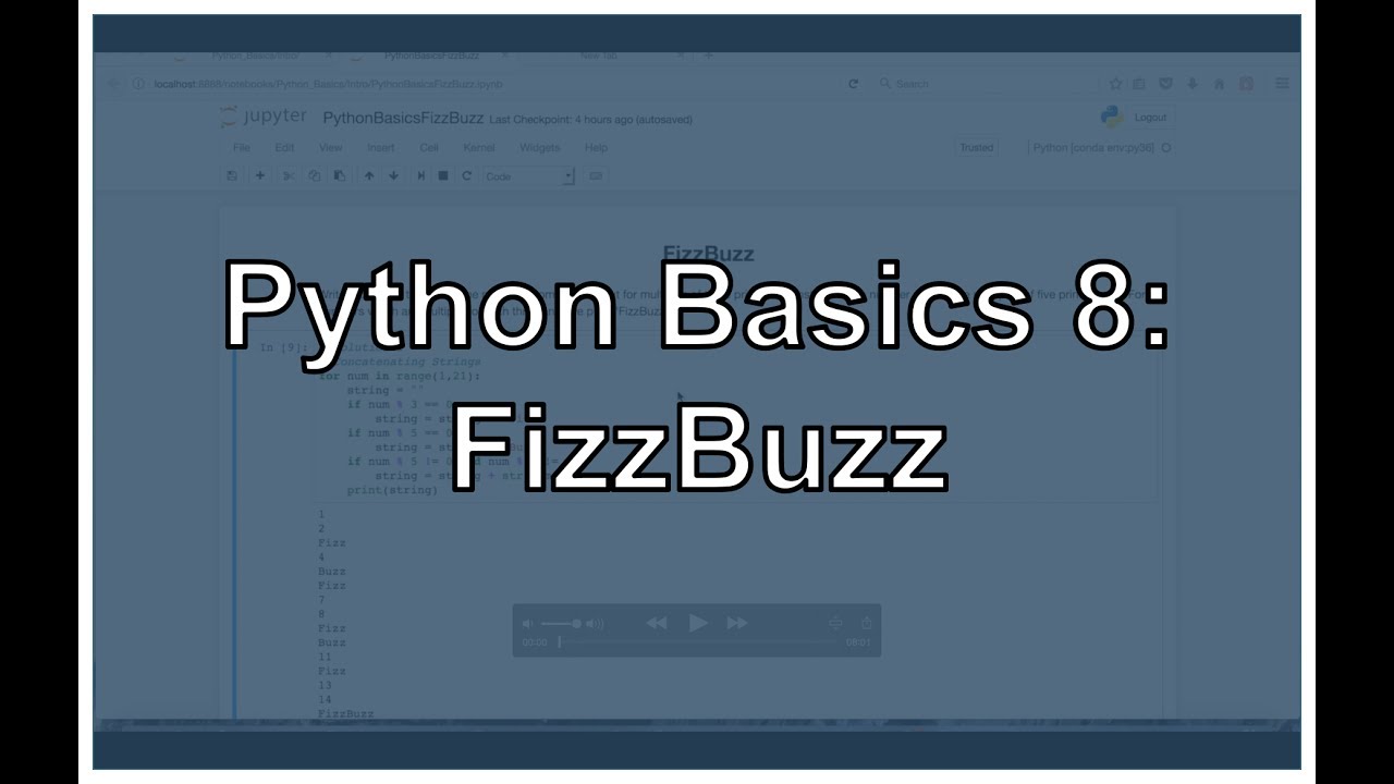 Python Interview Question Fizzbuzz Youtube