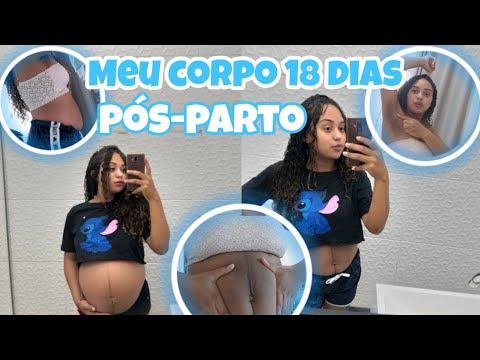 Tour Pelo Meu Corpo 18 Dias Pós Parto Youtube