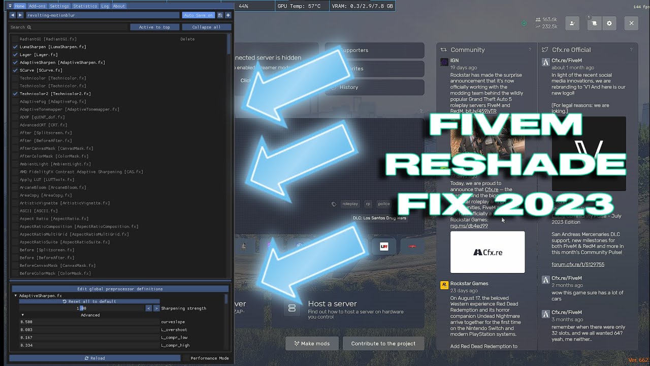 Reshade Fix Fivem Reshade Geht Nicht Fqtx