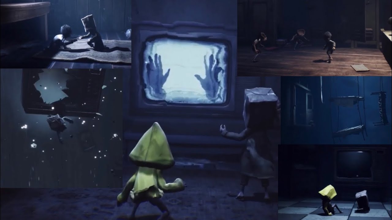 Little Nightmares Ii All Cutscenes Full Game Movie Youtube