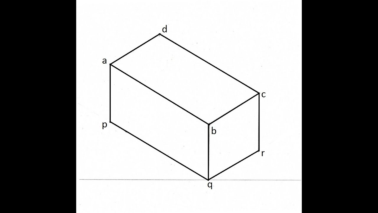 How To Draw A Rectangular Prism Howtort