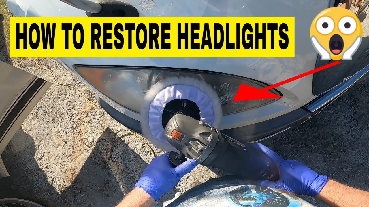 How To Restore Headlights Youtube