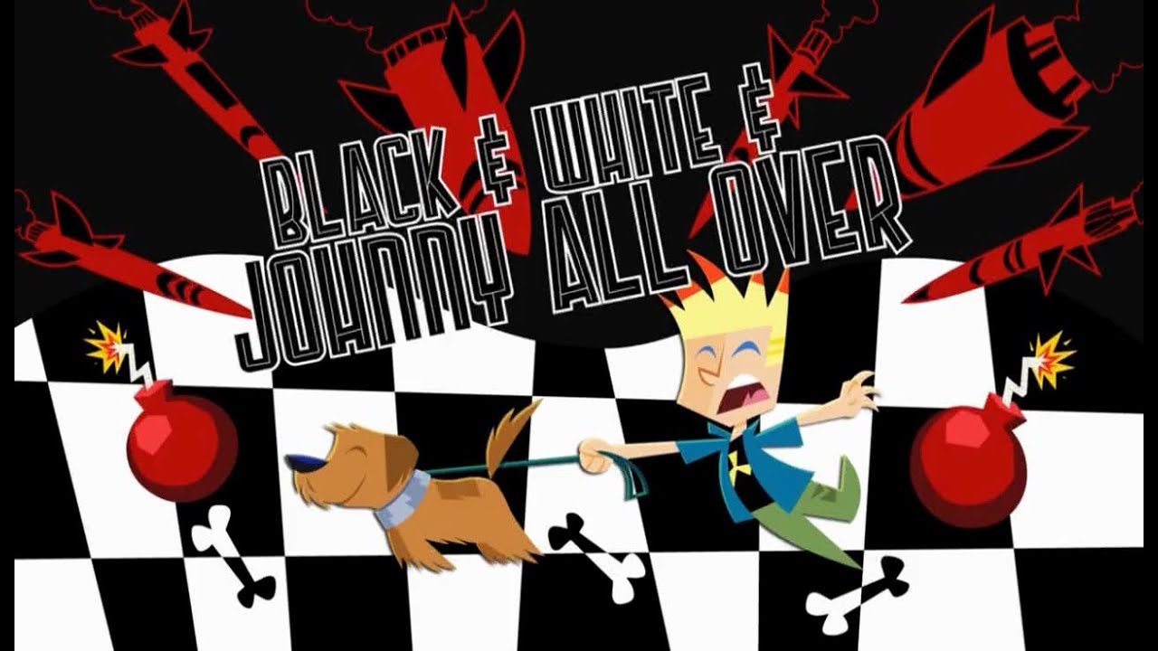 Black And White Johnny Test At Hayden Champ Blog