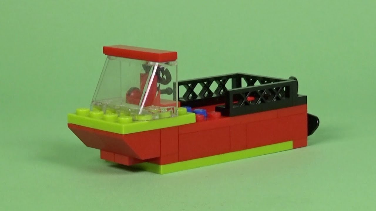Lego Boat 001 Building Instructions Basic 550 How To Youtube