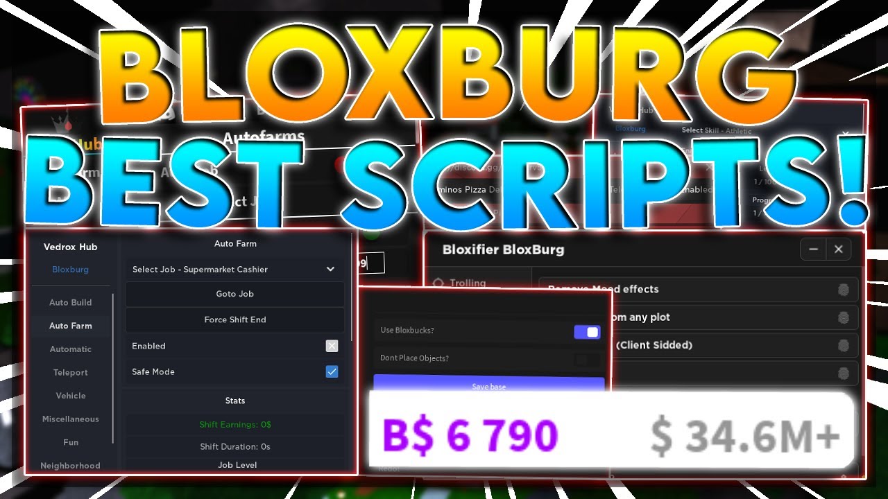 Welcome To Bloxburg Autofarm Script Infinite Money And Welcome To