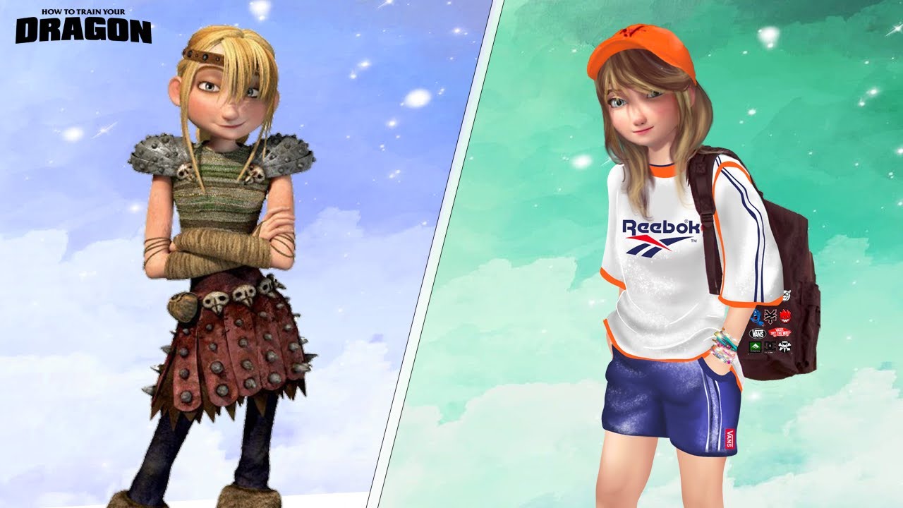 Pixar Movie Glowup Arts Astrid Glow Up Into Sporty Girl Youtube