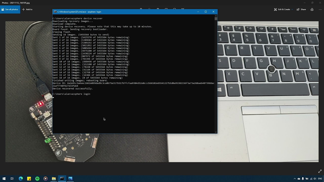 Iotconnect Azure Sphere Os Sdk Demo 1 Youtube