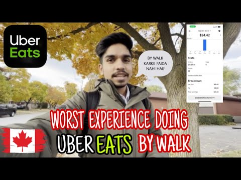 My Worst Experience Doing Uber Eats By Walk In Toronto Itsmepiyush