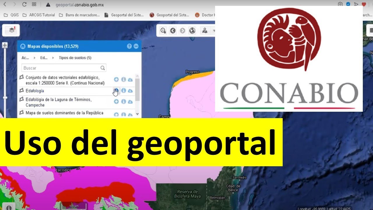 Geoportal Conabio última Versión Uso Del Portal Y Descarga De