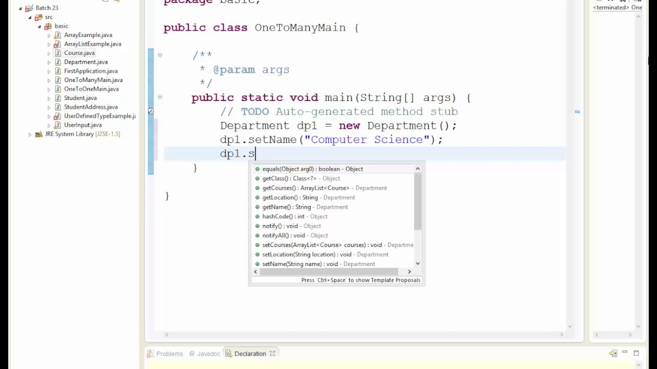 Java Oop Basic Tutorial 02 Youtube