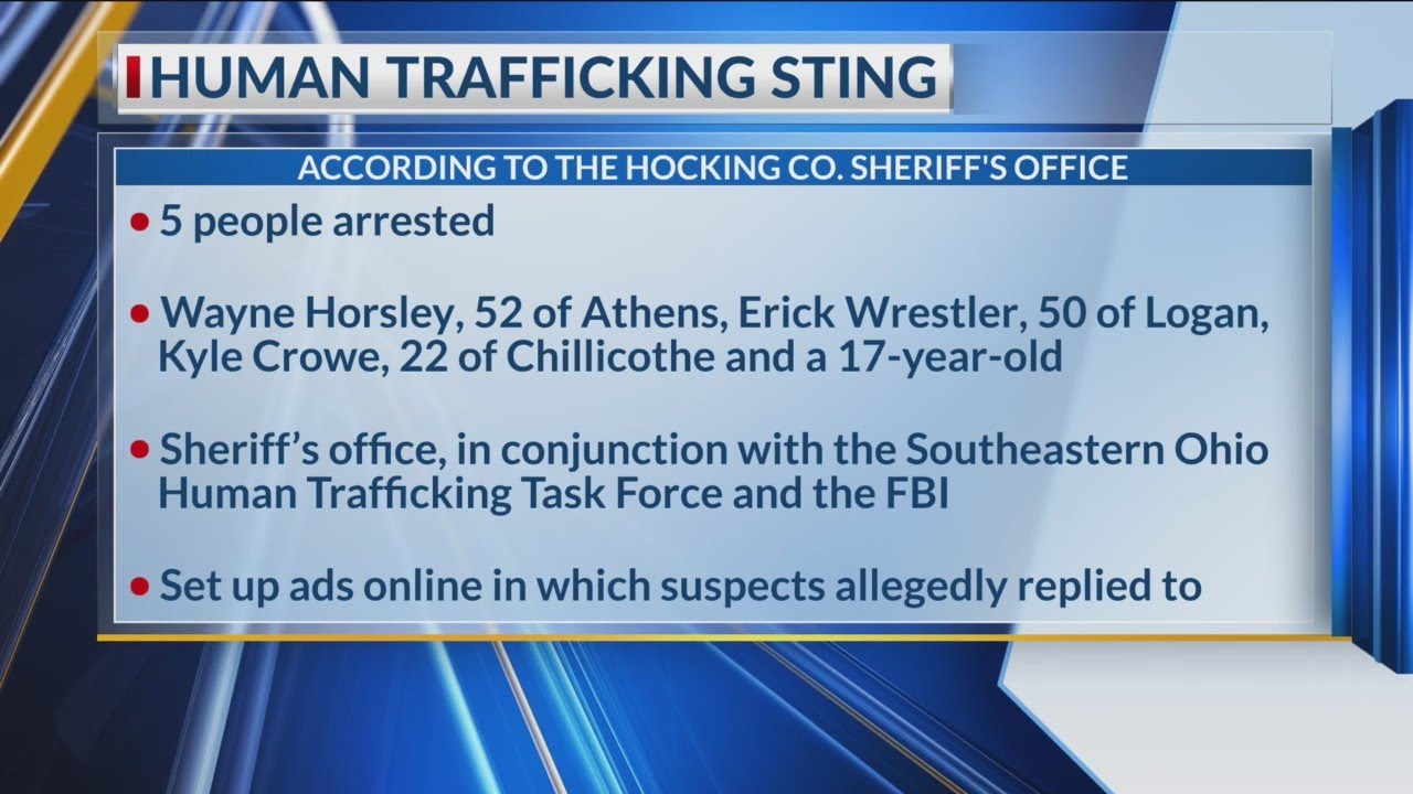 Five Arrested In Prostitution Sting Operation Youtube