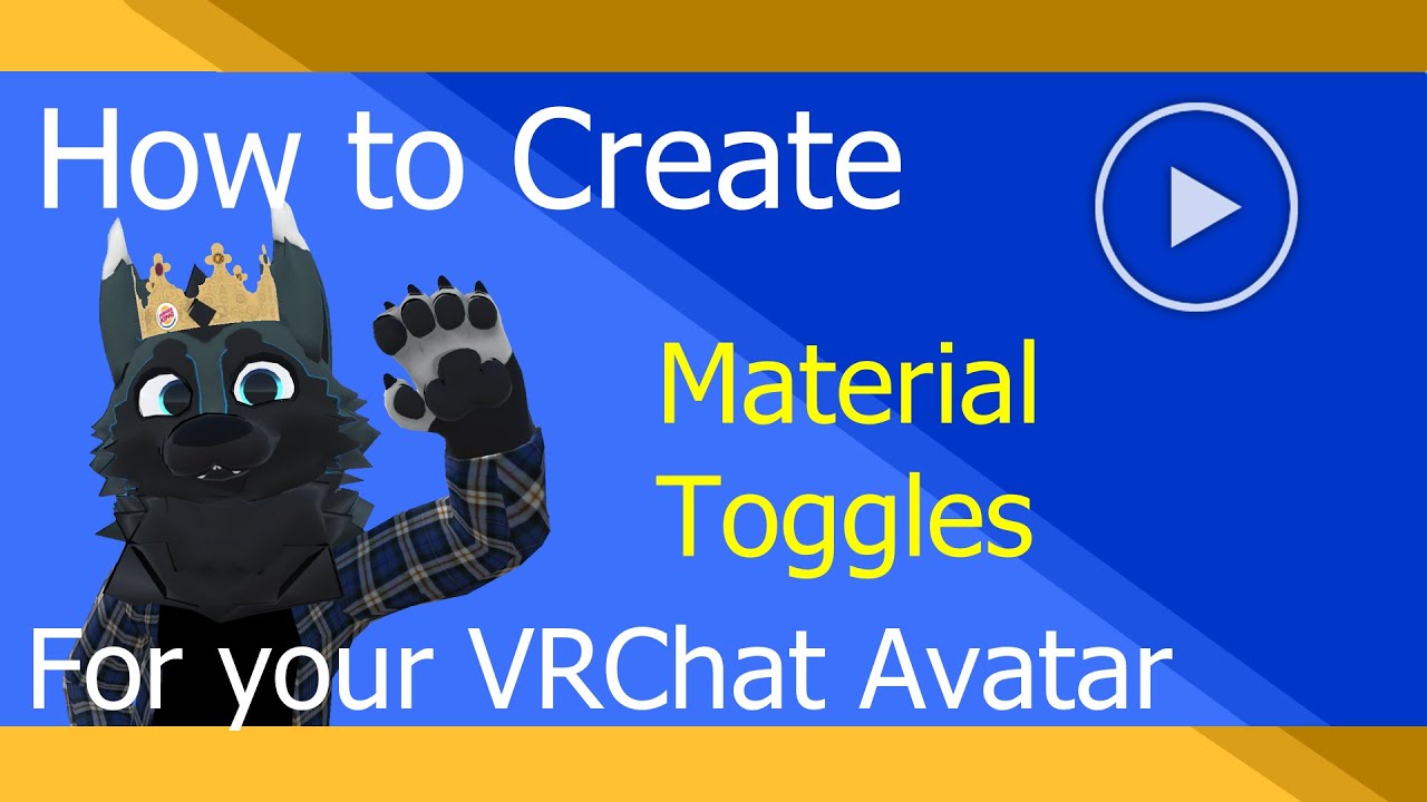 How To Create Material Toggles For Your Vrchat Avatar Tutorial Youtube