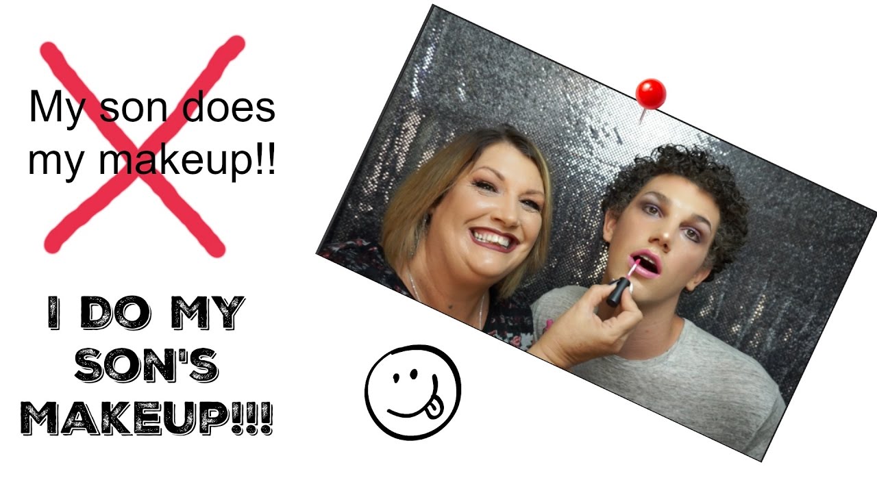 I Do My Son S Makeup Youtube