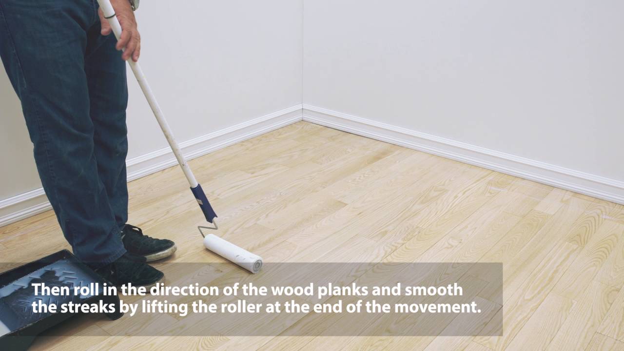 How To Apply Polyurethane Wood Floors With A Roller Viewfloor Co