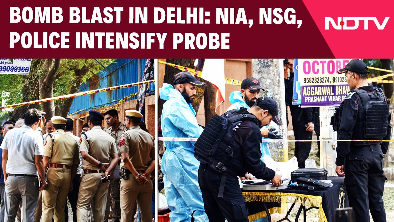 Delhi Bomb Blast News Blast Outside Crpf School In Delhi Nia Nsg