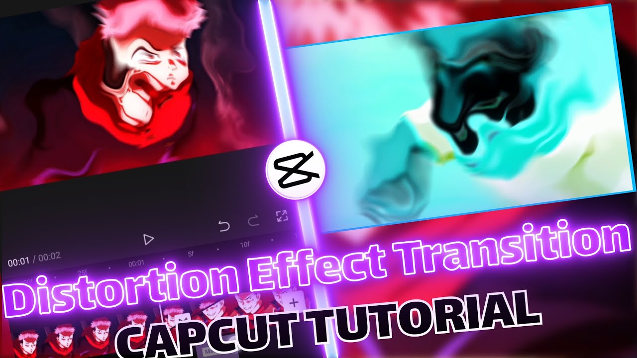 Distortion Effect Transition Tutorial Capcut Amv Tutorial Youtube