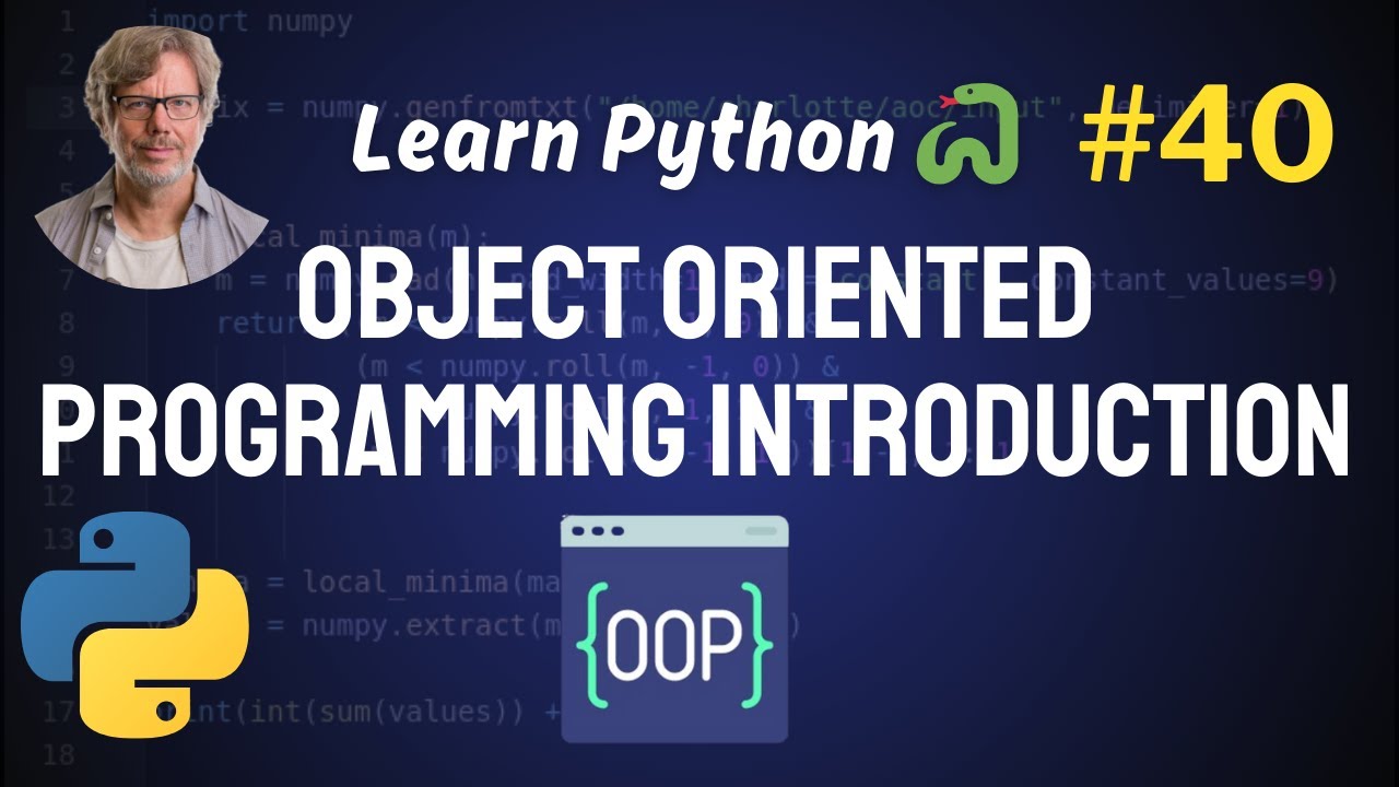 Object Oriented Programming Introduction Python Full Course рџђќ 2024