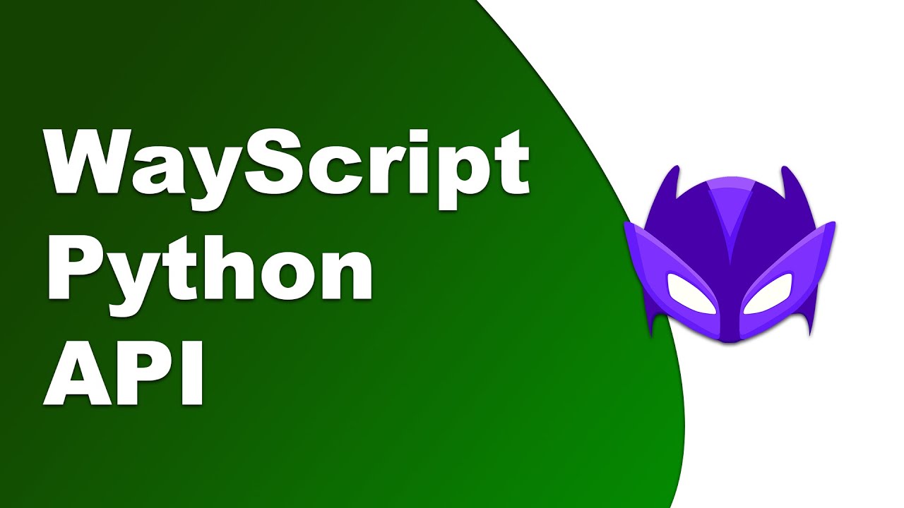 How To Use The Wayscript Python Api Youtube